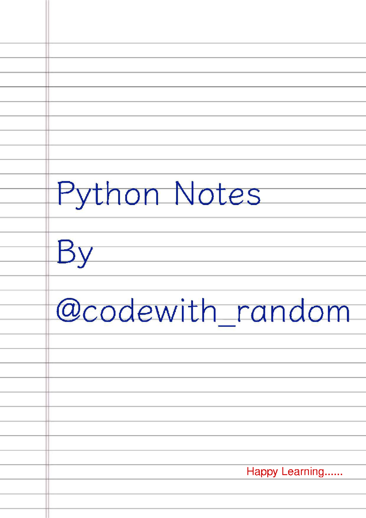Python Handwritten notes - Database Management Systems - Studocu Python Handwritten notes - Database Management Systems - Studocu