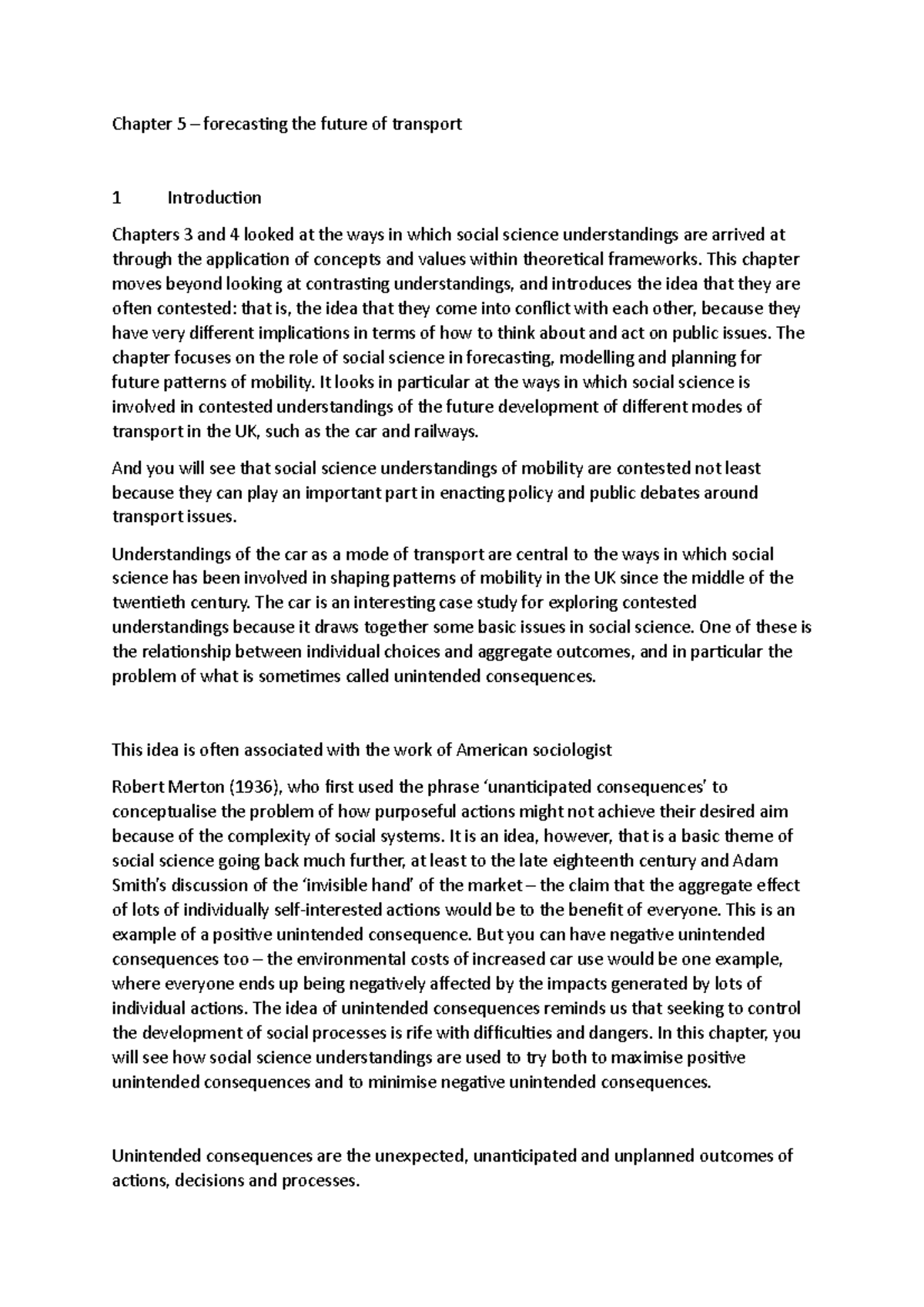 Chapter 5 - intro - in depth notes of investigating psychology 2, book ...