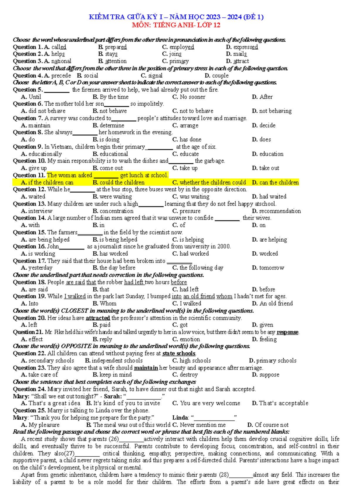 Kiem tra giua ki 1 tieng anh lop 12 de 1 nam hoc 2022 2023 c D5l Ra94j J6coaa 040358 - KIỂM TRA ...