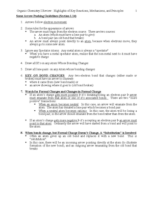 Ochem Cheat Sheet- Oxidation and Reduction handout - Oxidation and ...