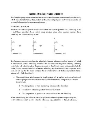 Complex Group Notes - good material - COMPLEX GROUP STRUCTURES The ...