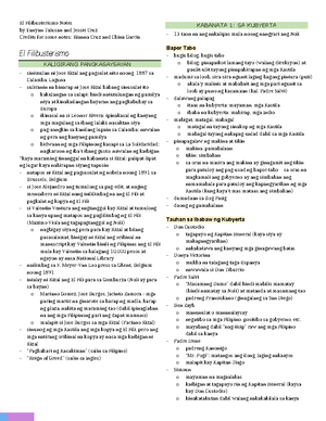 Timawa buod ng kabanata 1 - TIMAWA Ni: Agustin C. Fabian Araw ng Sabado ...