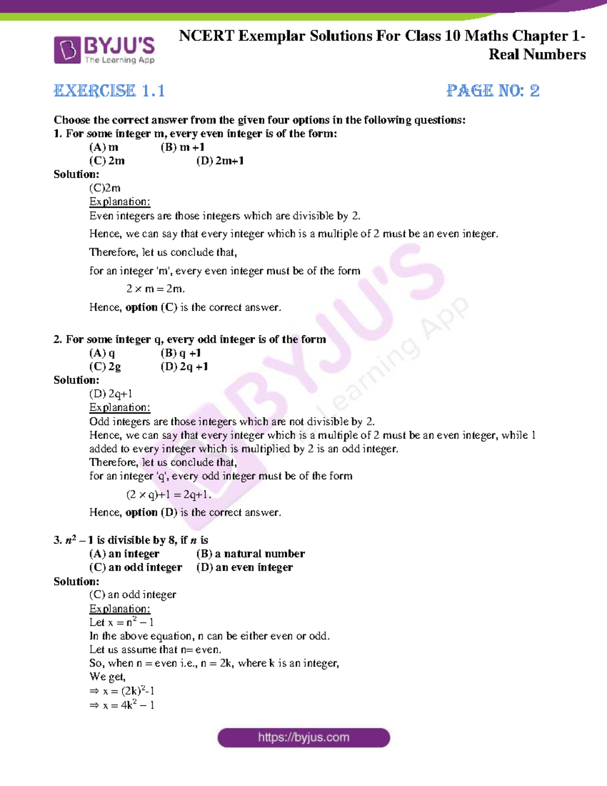 Ncert-Exemplar-Solution-for-Class-10-Maths-Chapter-1-Real-Numbers - Real Numbers Exercise 1 Page ...