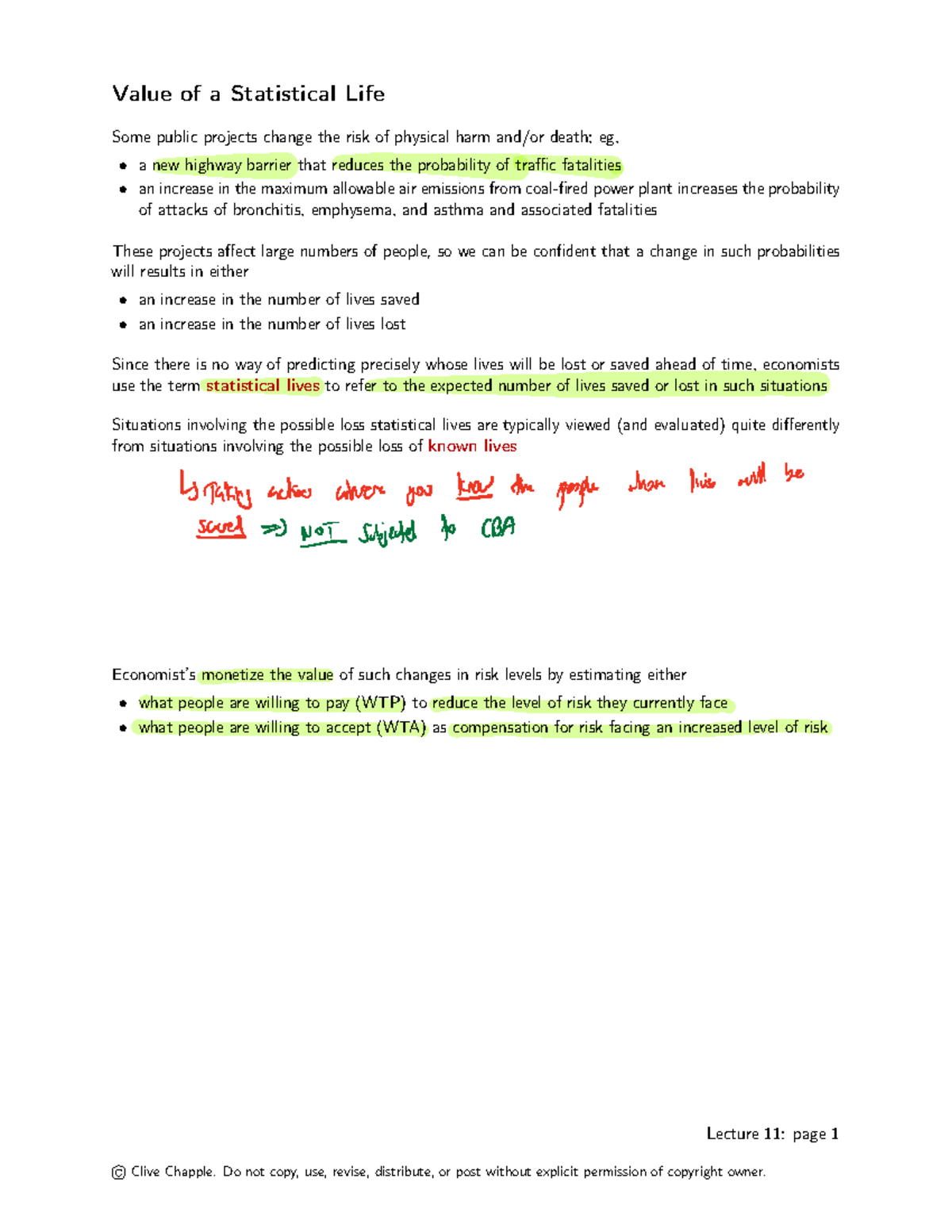 16 vsl - 16 vsl.article - Value of a Statistical Life Some public ...