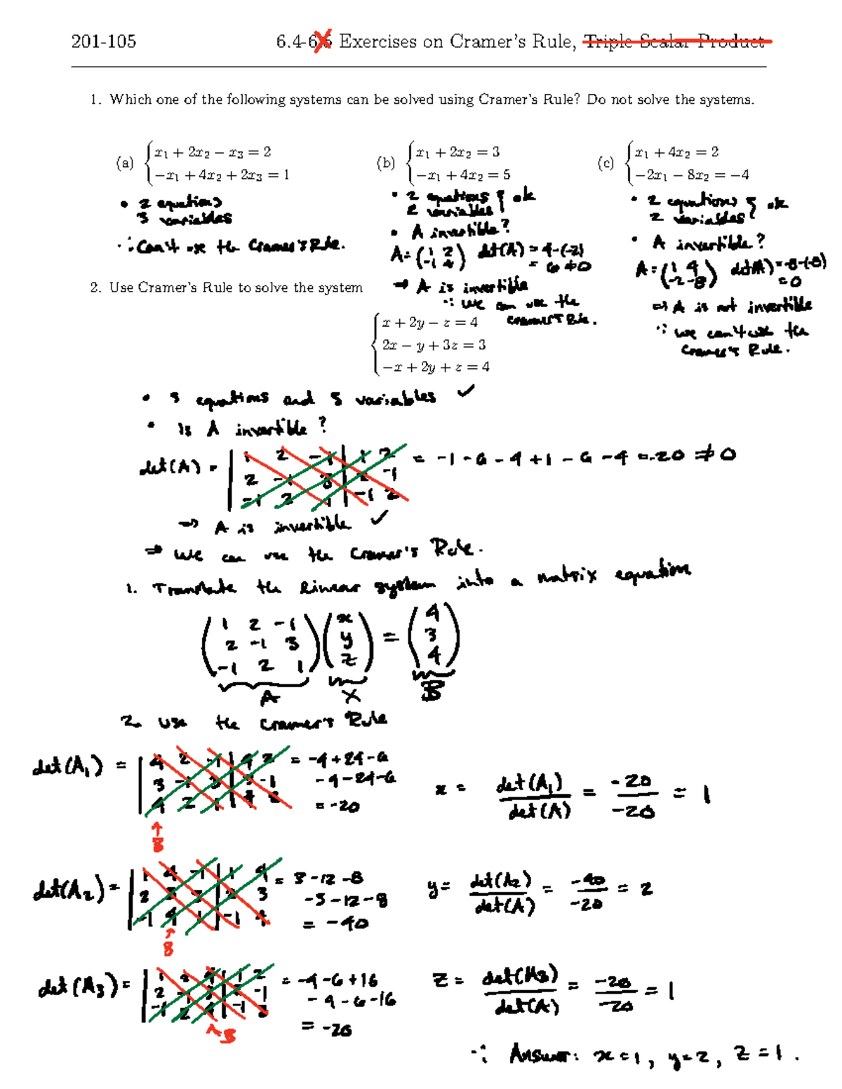 6 - notes - MATH 209 - Concordia - Studocu