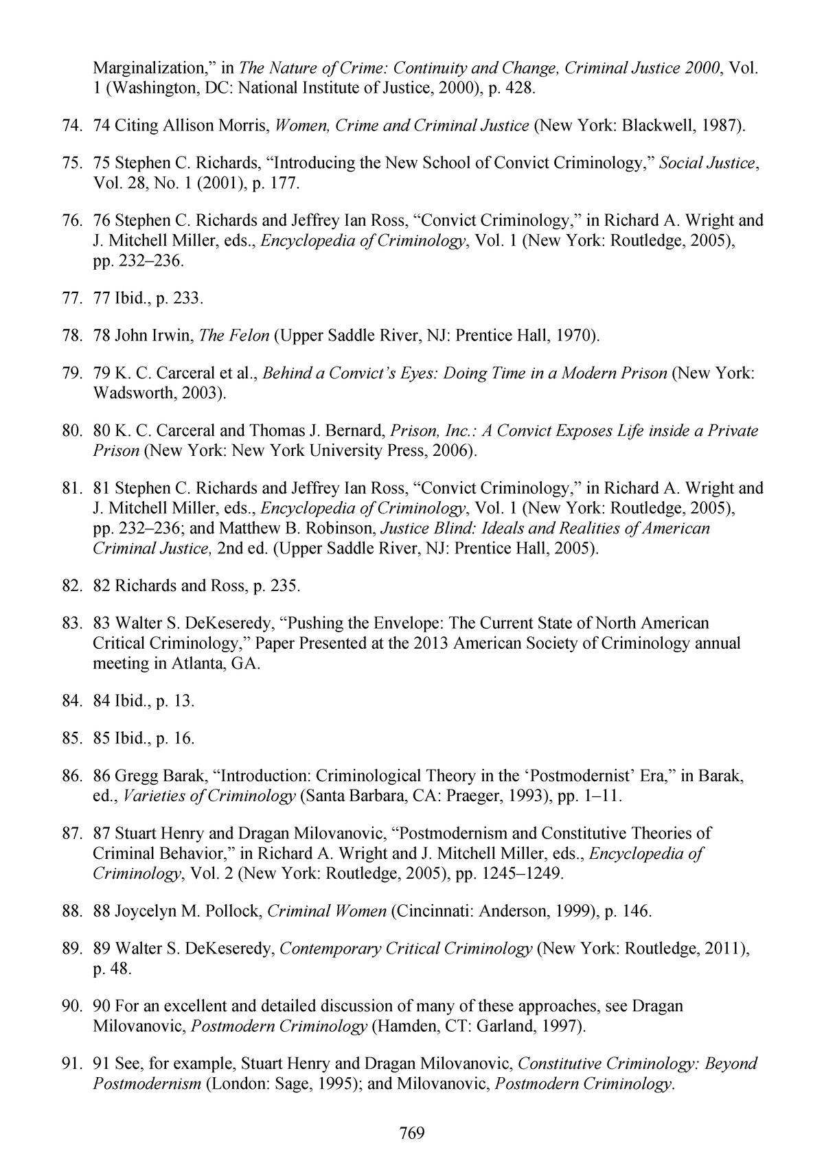 Criminology 2-257 - N/A - Marginalization,” in The Nature of Crime ...