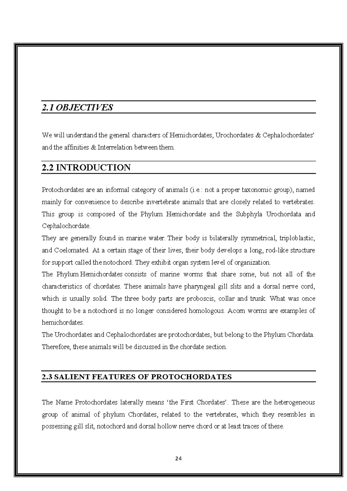 Vertebrates 2 2 2 2 1 - Important notes for exam preparations - 2 ...