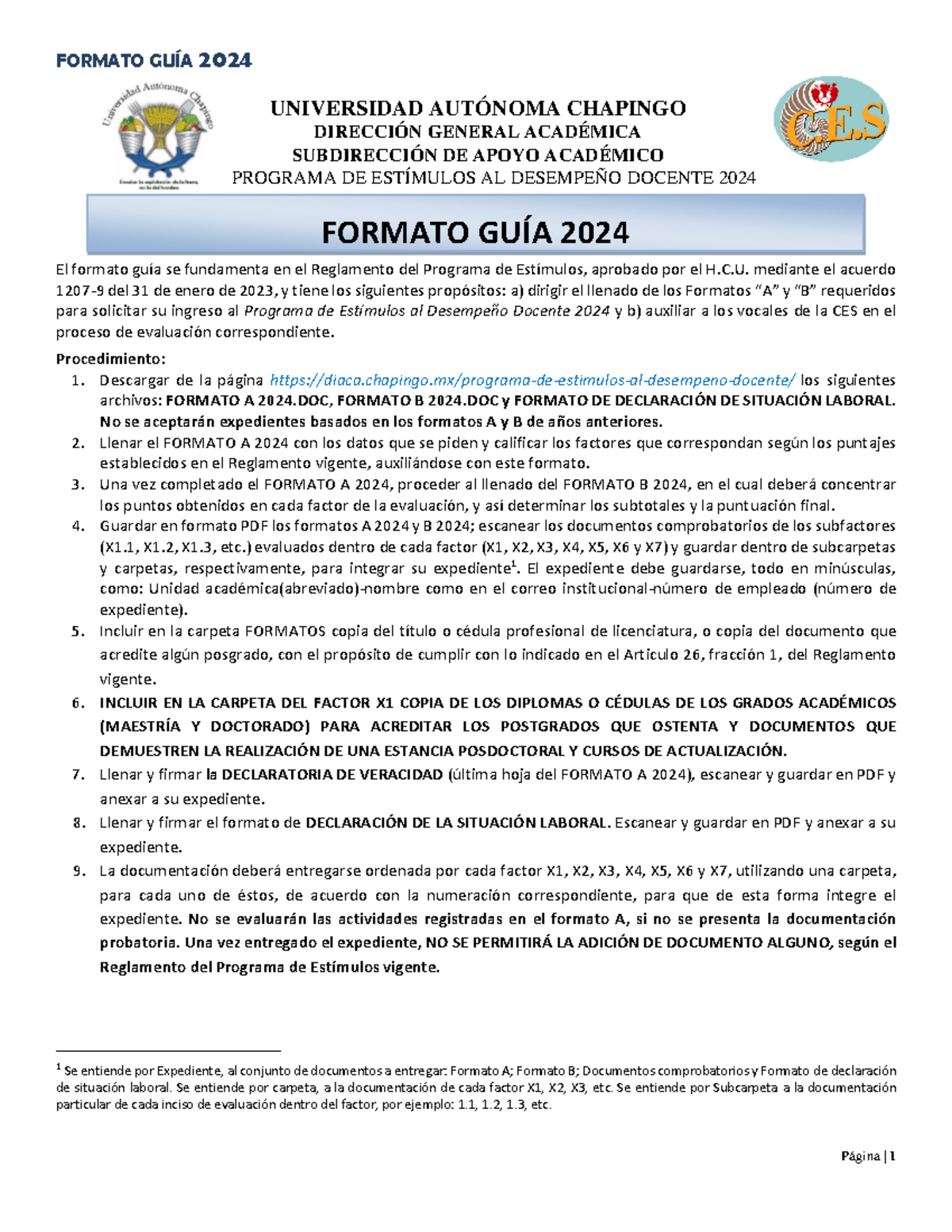 Formato GUIA 2024 - Es la guía del examen Chapingo - UNIVERSIDAD ...
