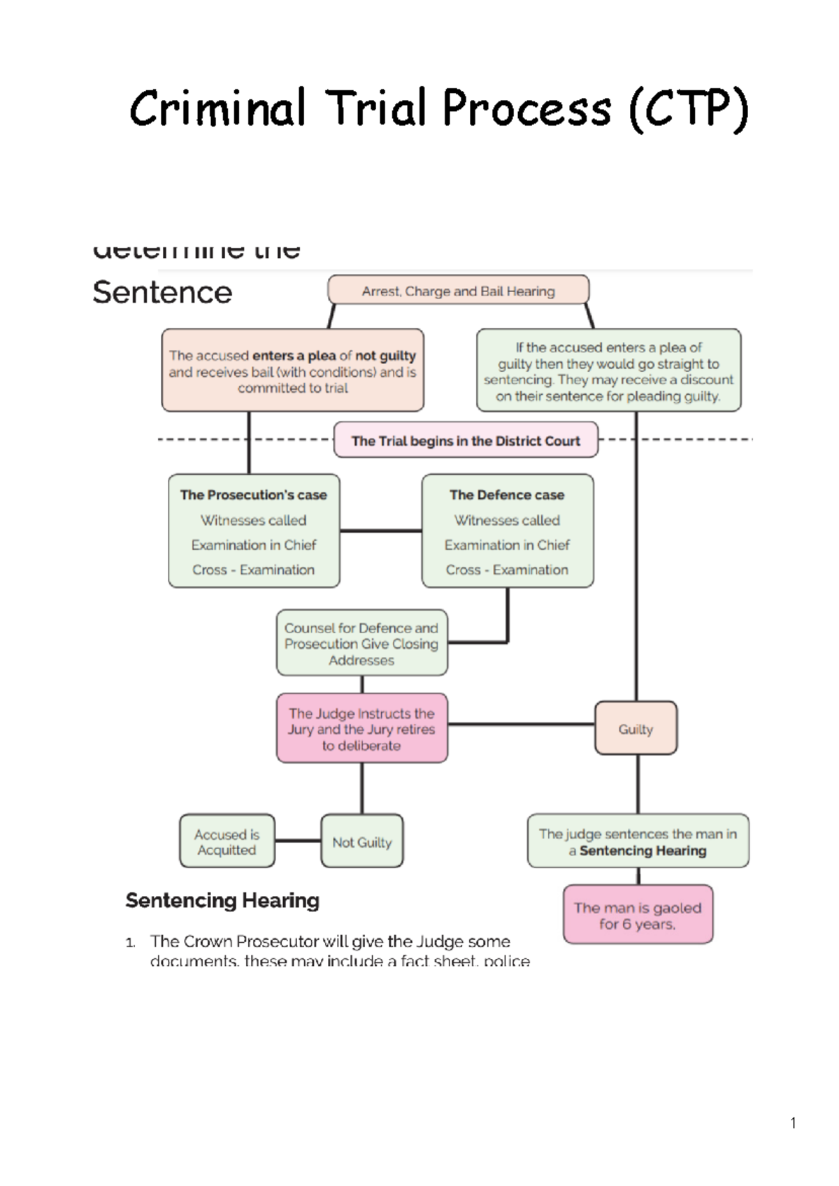 Criminal Trial Process Booklet - Google Docs - Criminal Trial Process ...