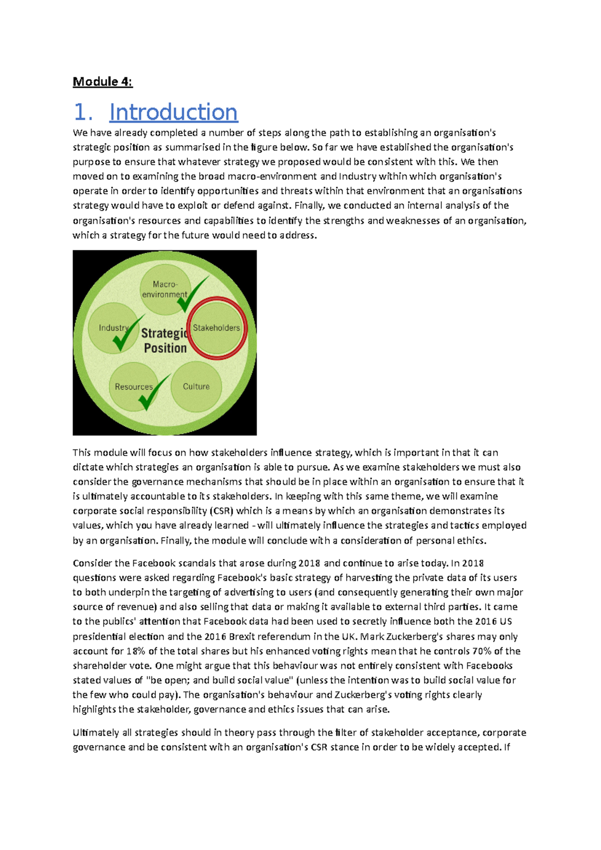 Module 4 - ENGG440 - UOW - Studocu