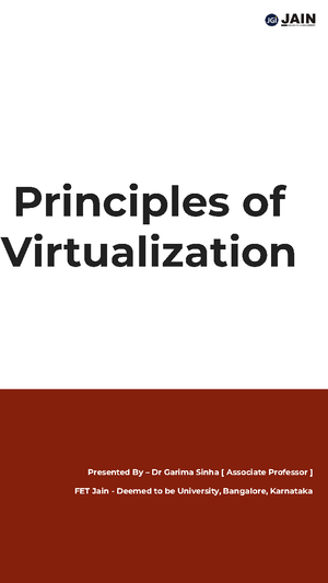 Principles Of Virtualization - Unit -1 [ Introduction ] - Principles Of Virtualization Unit -1 ...