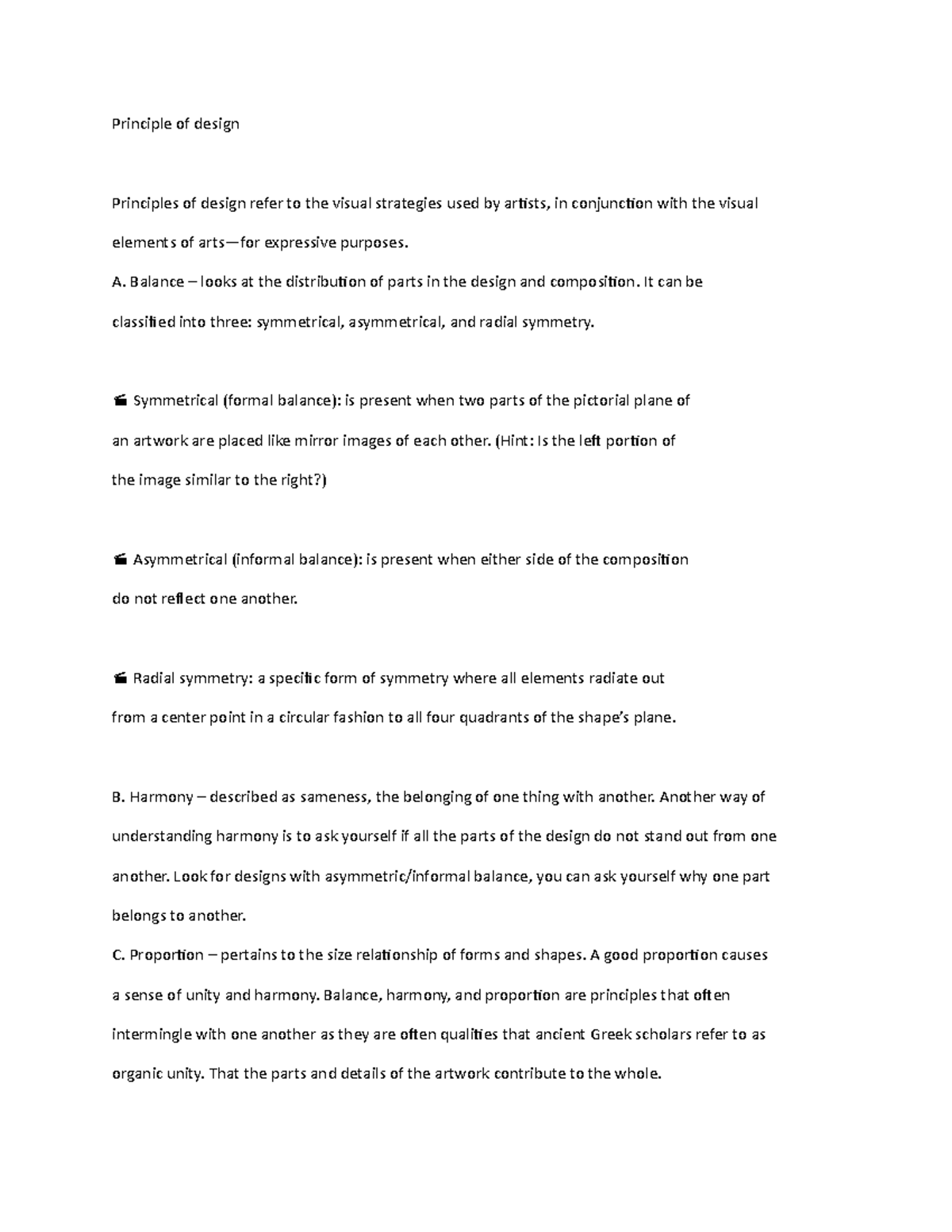 Principle of design - Principle of design Principles of design refer to ...