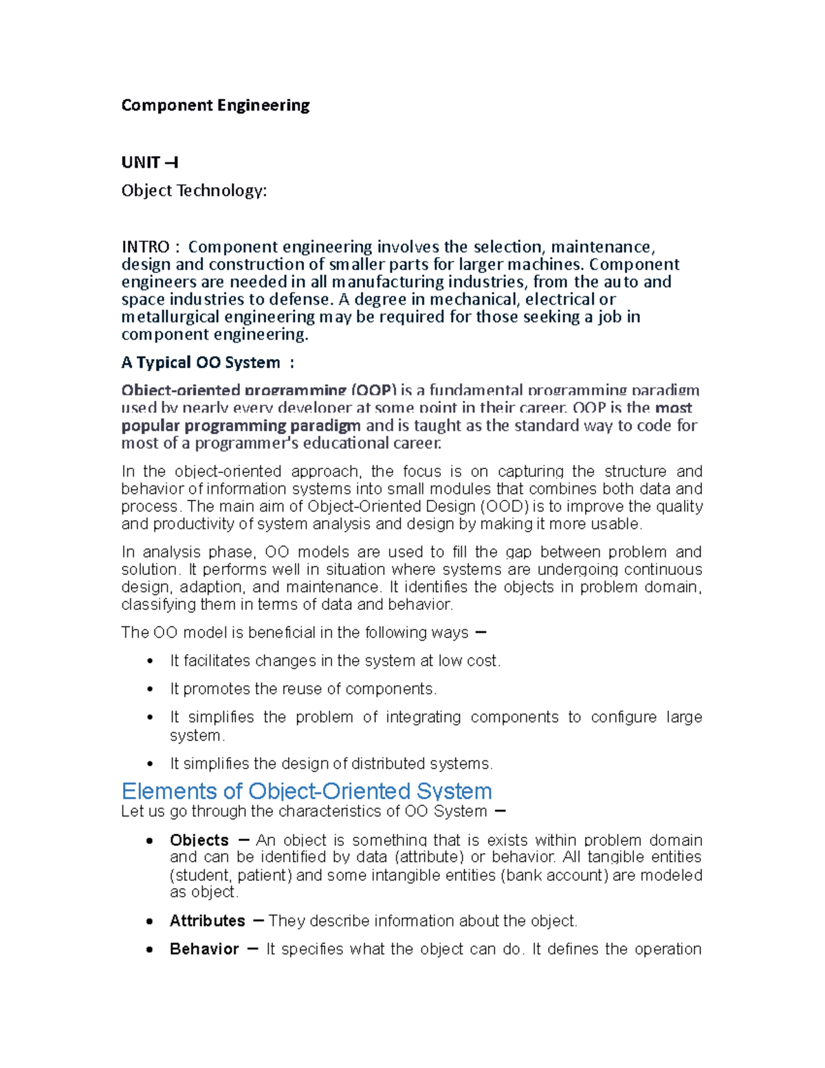 Component Engineering - Component engineers are needed in all ...