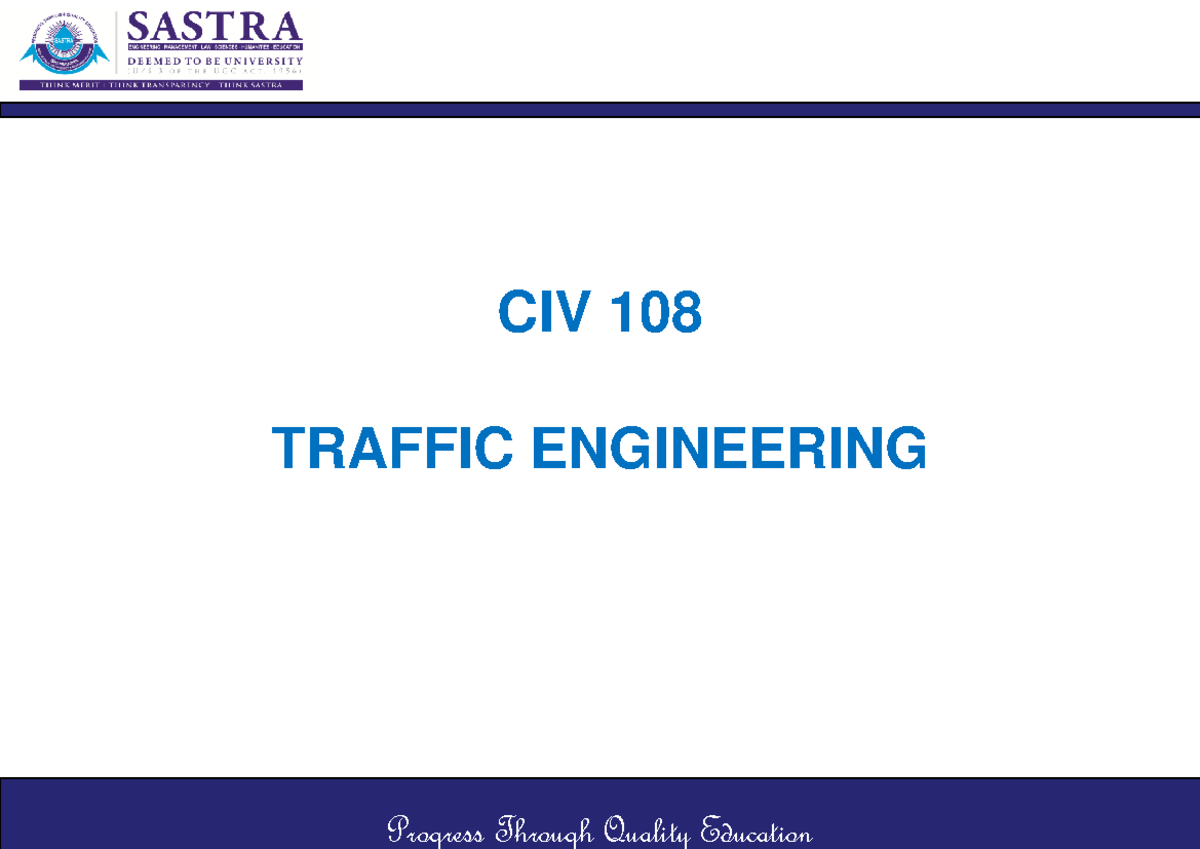 Lecture 30 Traffic Islands, Intersection, Rotary 22October 2021 - CIV ...