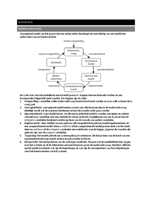 TB222A - Bestuur en Recht 2 - Samenvatting op onderwerp - BESTUUR BESTUURLIJKE COMPLEXITEIT ...