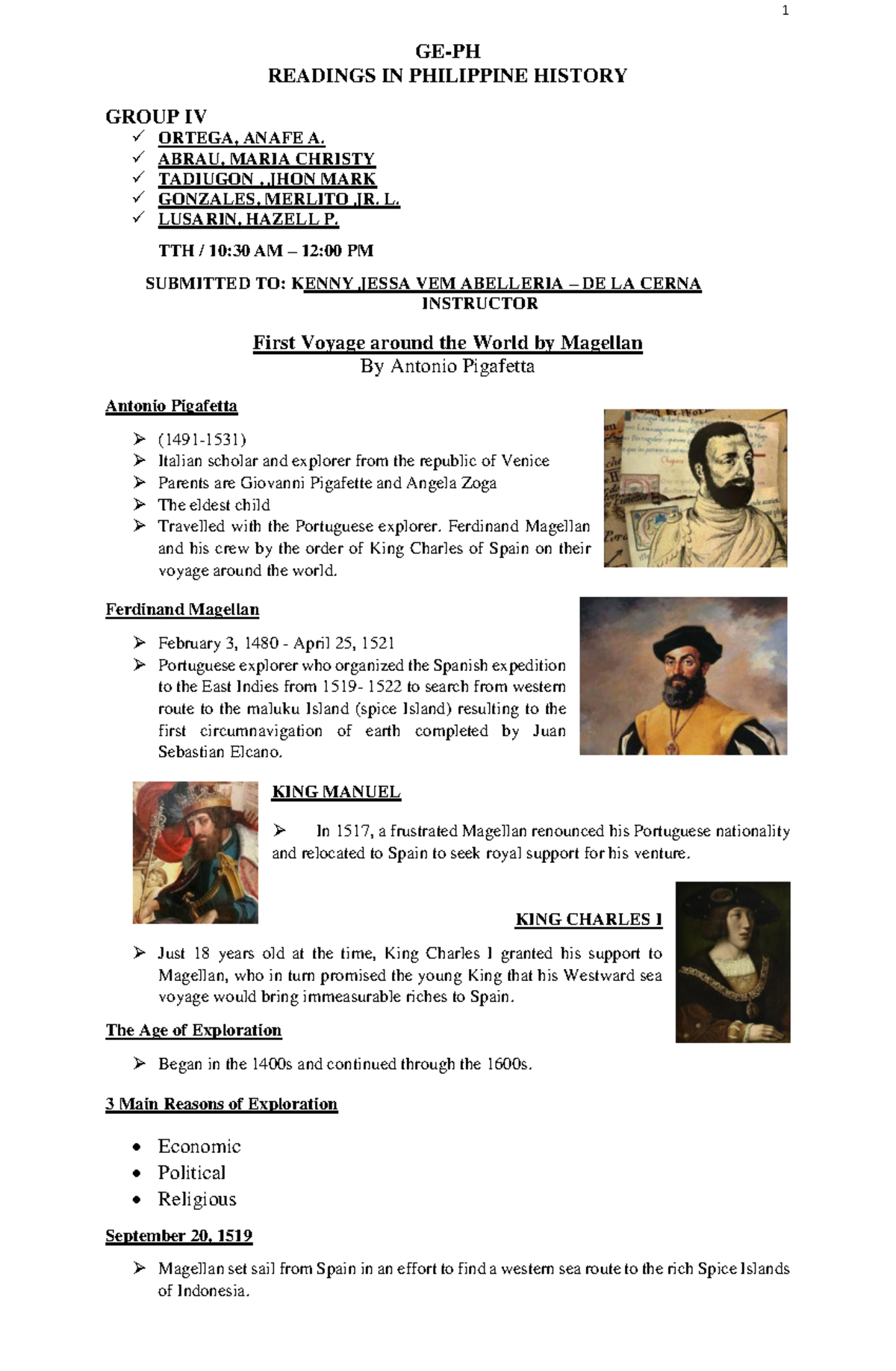 GE PH Group IV - Contains discussions abt Philippine History - GE-PH ...