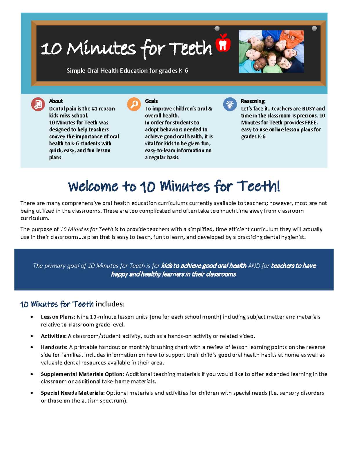 10 Minutes for Teeth - Welcome to 10 Minutes for Teeth! There are many ...