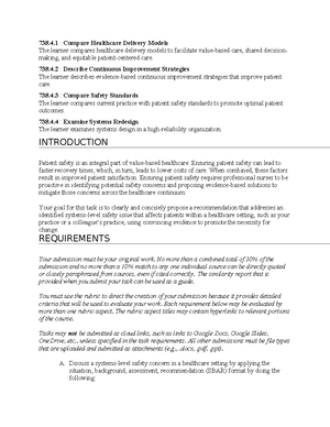 D221 - D221 paper - Running Head: PRACTICE IMPROVEMENT PLAN PROPOSAL 1 ...