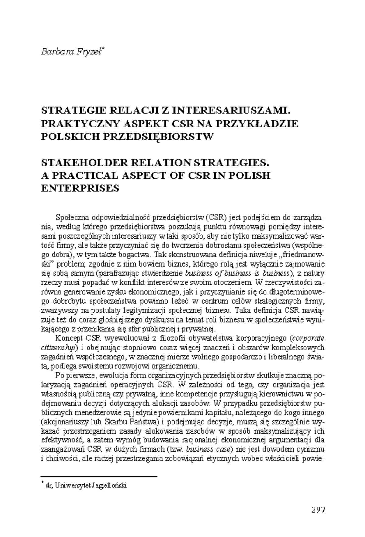 Articles-2163386 - reot - Barbara Fryzeł STRATEGIE RELACJI Z ...