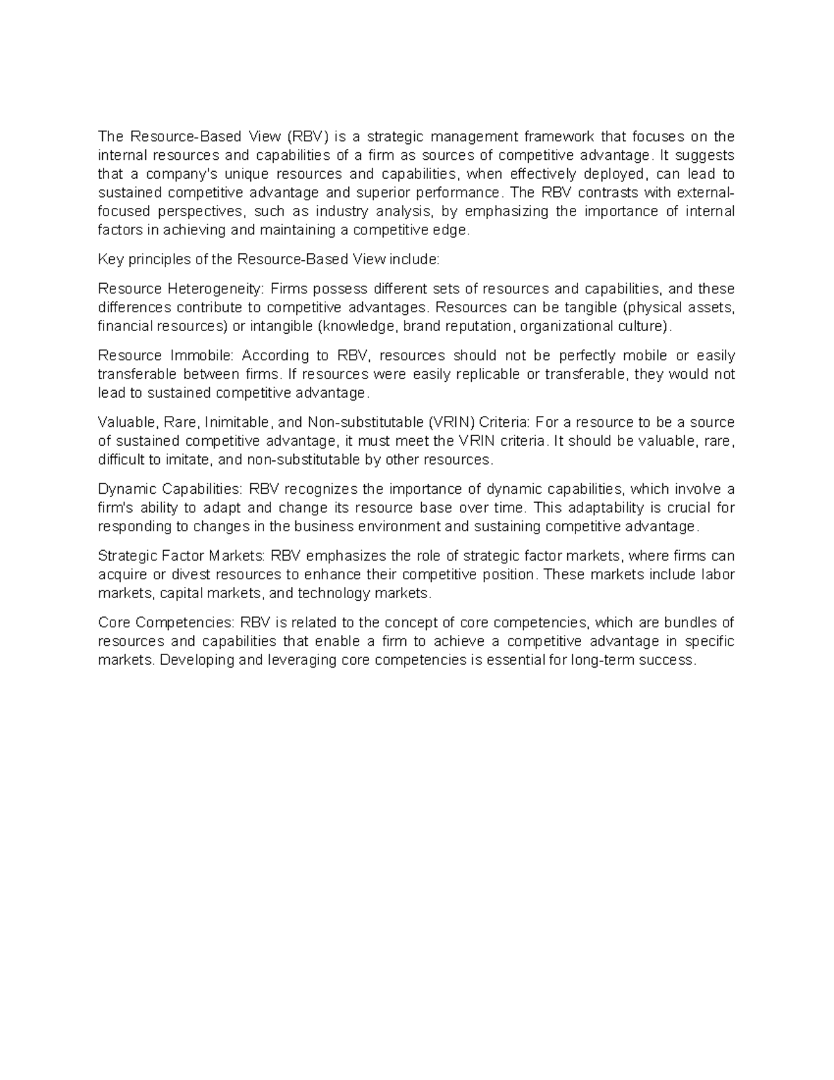 RBV - ........................................................... - The ...