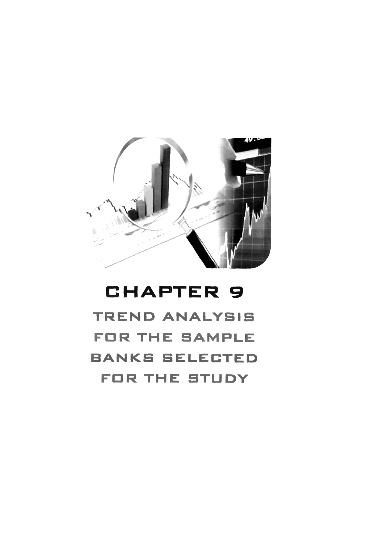 12 chapter 9 - CHAPTER 9 TREND ANALYSIS FDR THE SAMPLE BANKS SELECTED ...