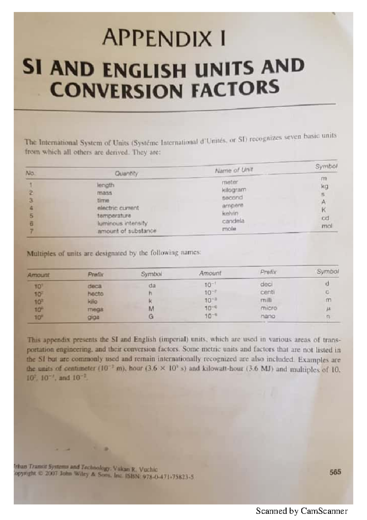 Sec #1 Units Convertions - Thermodynamics (2) - Studocu