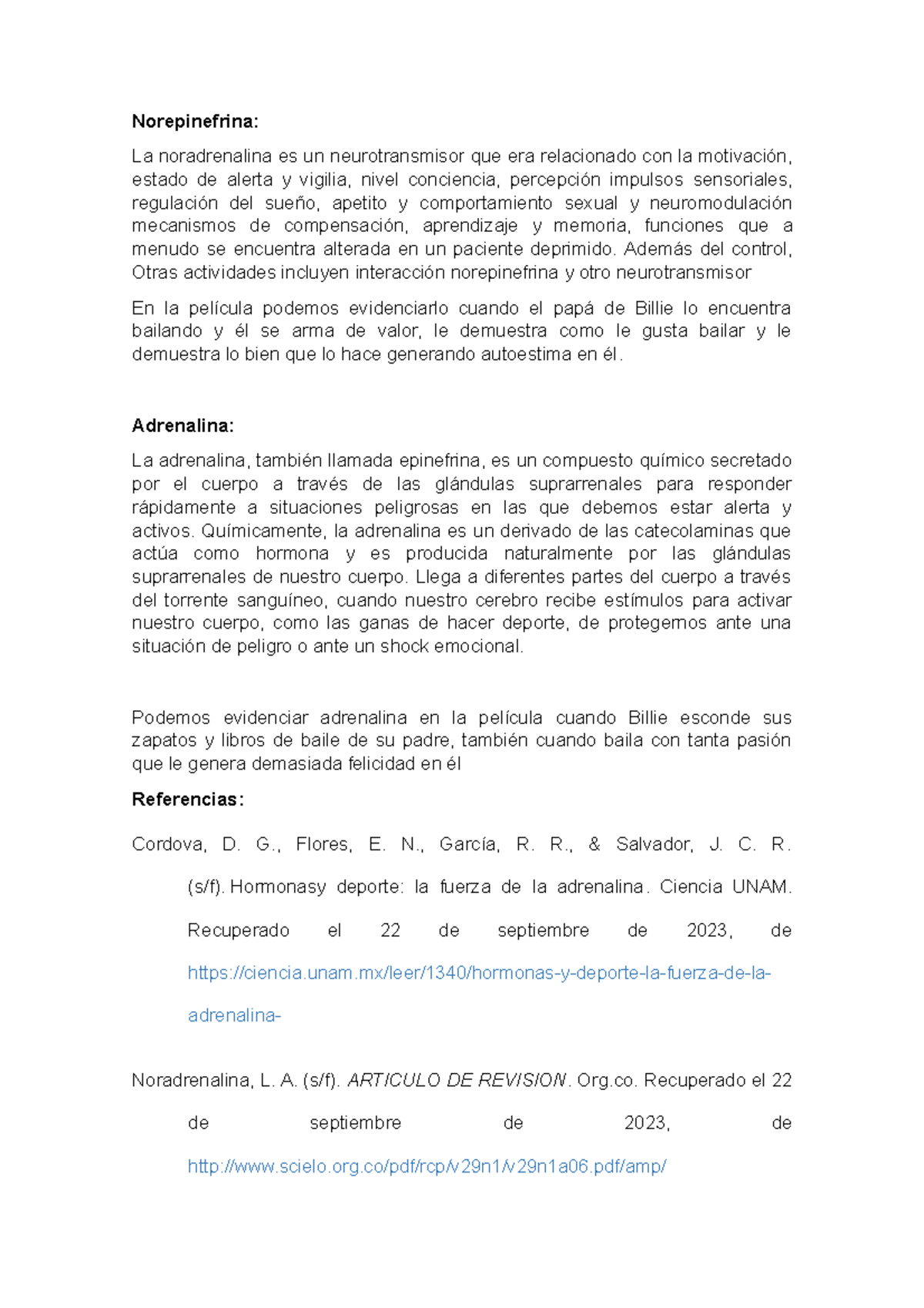 Norepinefrina y adrenalina - Norepinefrina: La noradrenalina es un ...