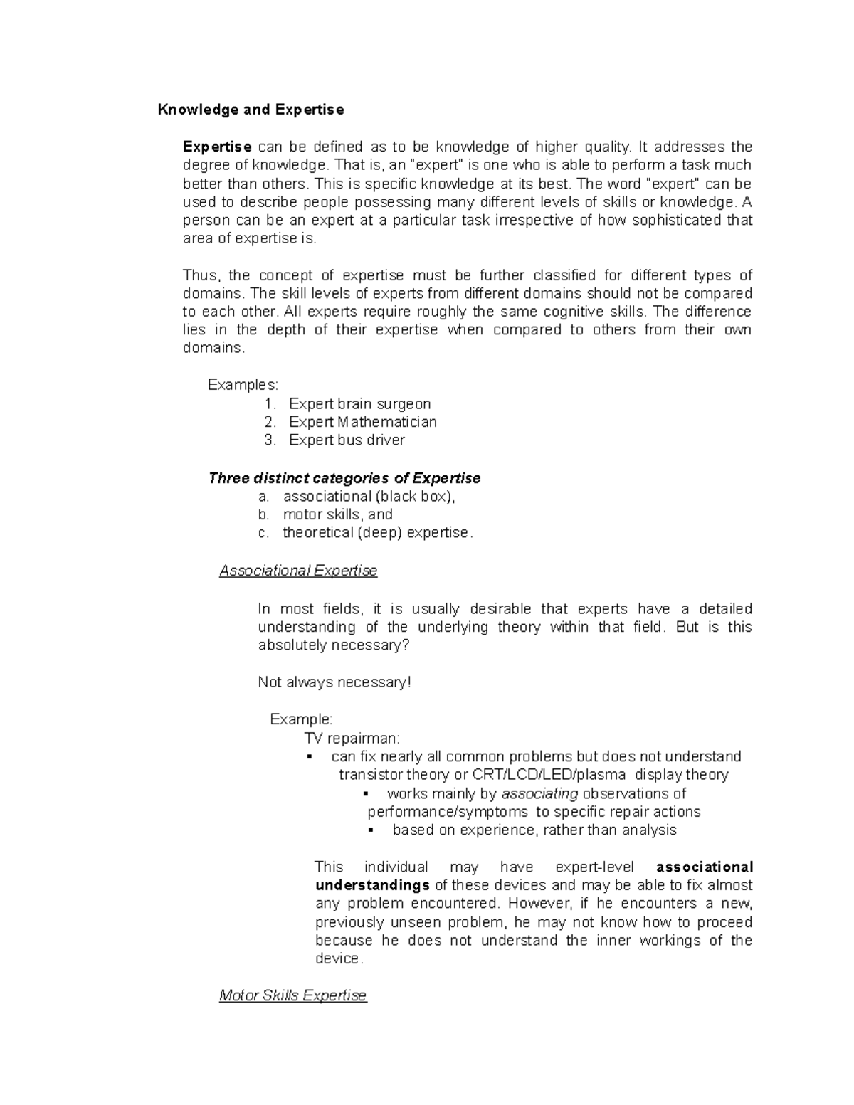 Knowledge and Management in ICT for Business Administration - Knowledge ...