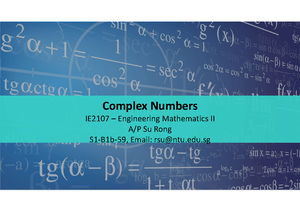 LA-Tutorial - em tut - IE2107 Tutorial 1 Linear Algebra Solving System ...