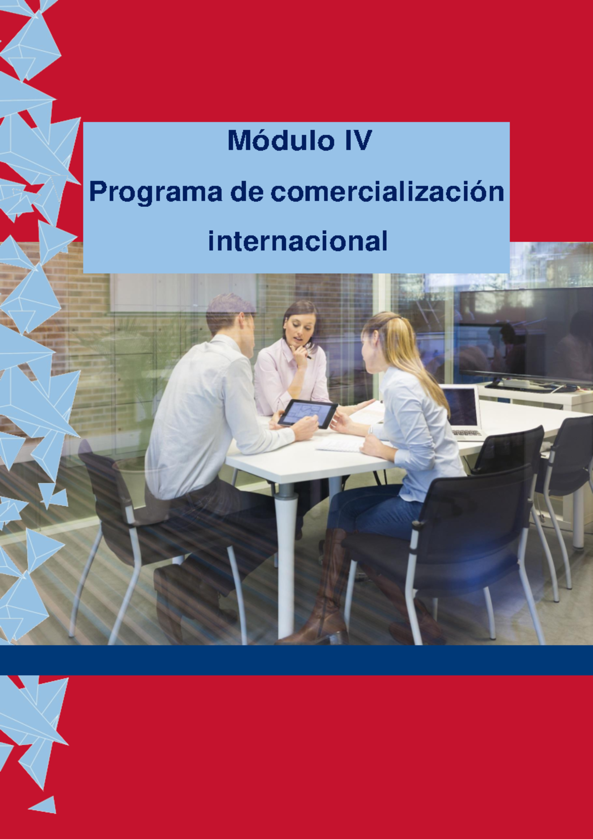 U4 Mkt Internacional - guia de conceptos - Módulo IV Programa de comercialización internacional ...