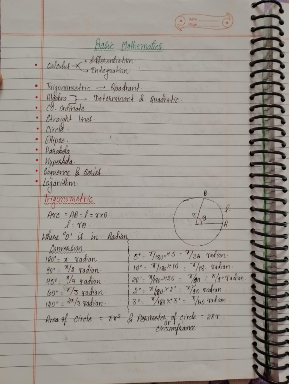 Basic Mathematics This Is Class 11th Physics Notes Engineering