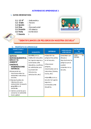 Ficha DE Reforzamiento 1 - Refuerzo escolar 2024 CIENCIA Y TECNOLOGÍA Ficha “Problematizamos ...