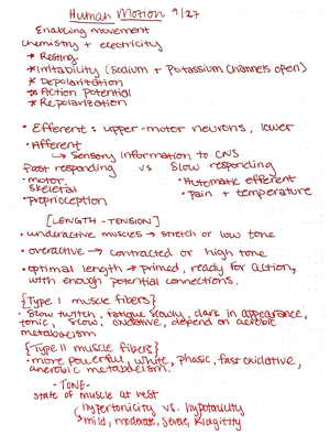 Lecture 10 - Kinesiology notes - Human Motit Elbow complex *Review ...