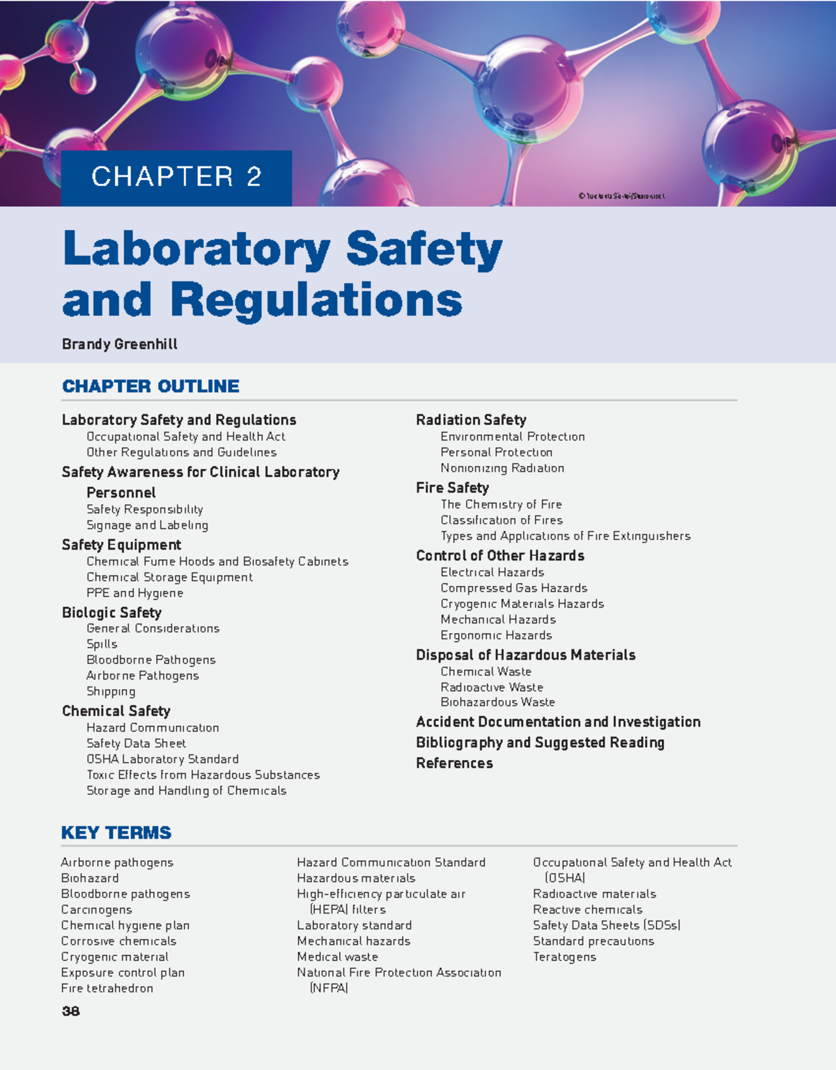 1 Lab Safety Regulations - © Yurchanka Siarhei/Shutterstock. CHAPTER ...