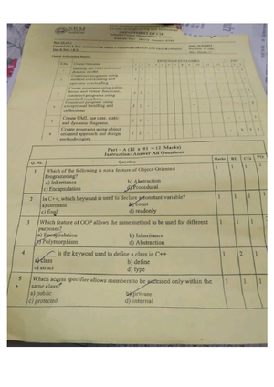 CD Lab file B1 - COMPILER DESIGN LAB (Subject Code: (18CSC304J) B III ...