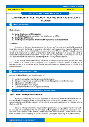 PROF ED 104 SG 4 - Study Guide - Unit 4 - The Teacher as School Culture ...