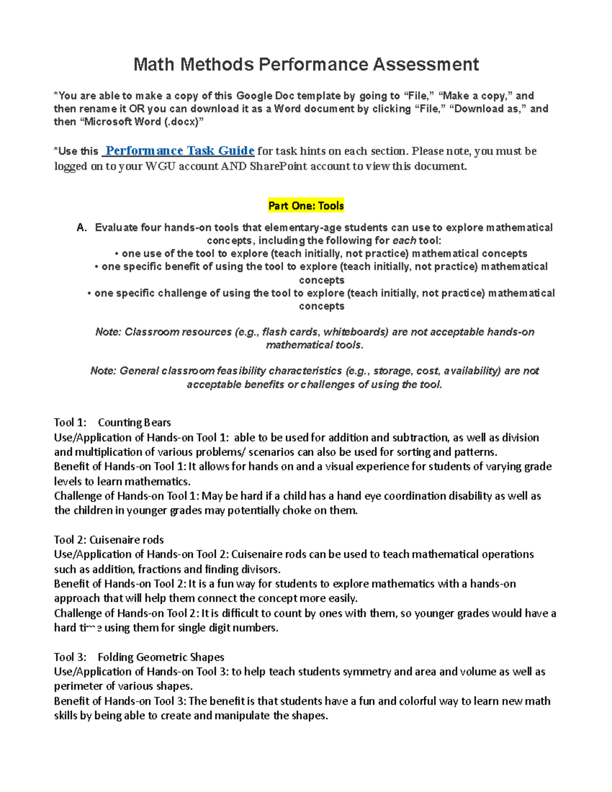 2020 Math Lesson Plan Template (1) - Math Methods Performance ...