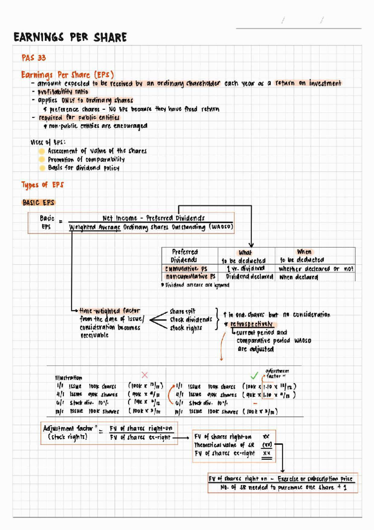 EPS 1 - Accountancy - Studocu