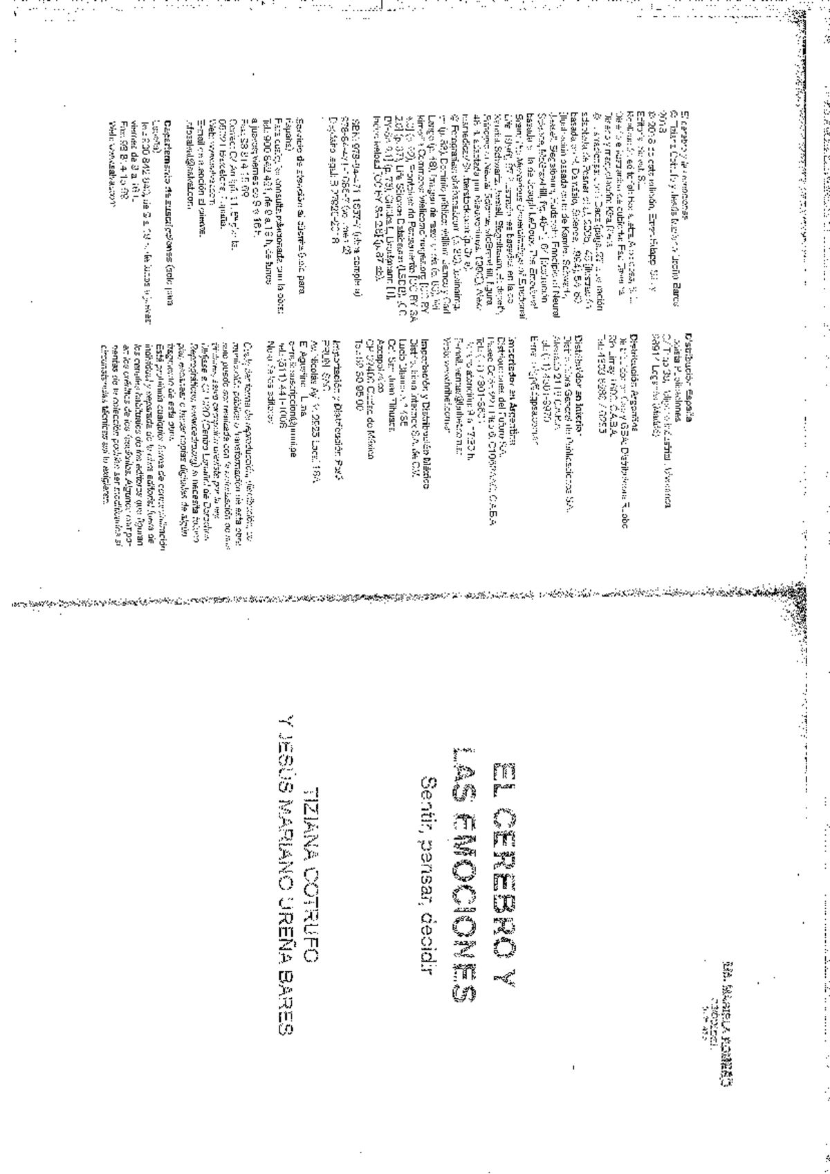 Cotrufo - ............. - Lic. MARIELS ROMERO PSICOLOGI ass El cerebro ...