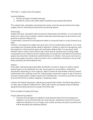 VSR week 6- surgery start to finish - Signed consent form or it is ...