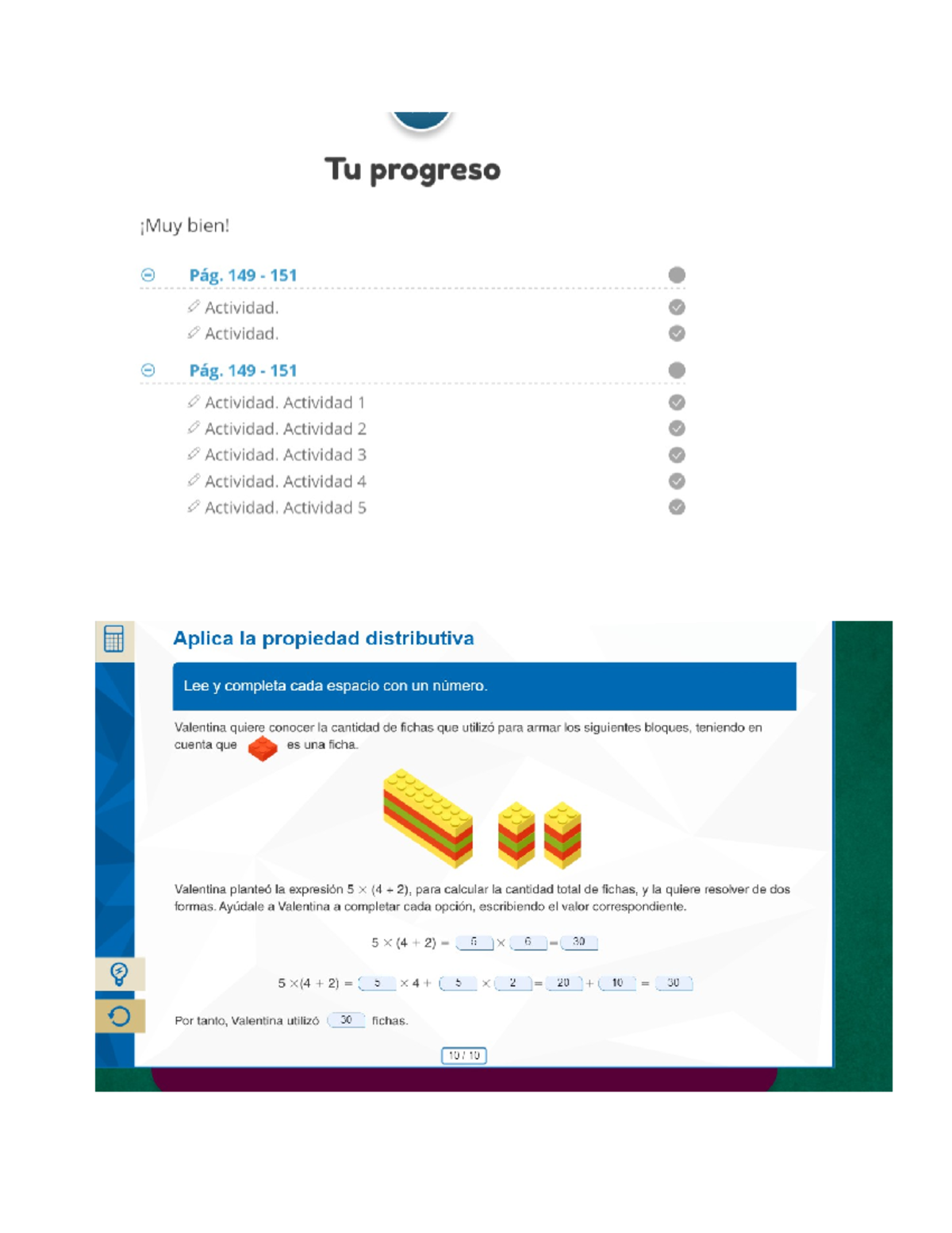 Deber Mate - Tarea Santillana 4 - Matematica ADM - Studocu