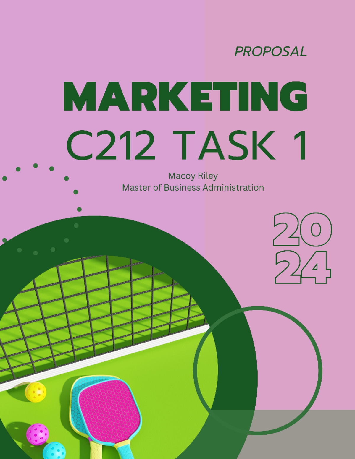 C212 Marketing Task 1 - C212 - Studocu