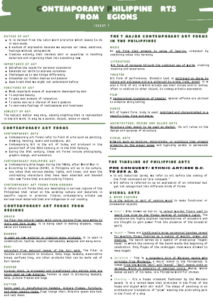 Filipino 8 - Lesson Coverage - LESSON COVERAGE IN FILIPINO 8 1 st ...