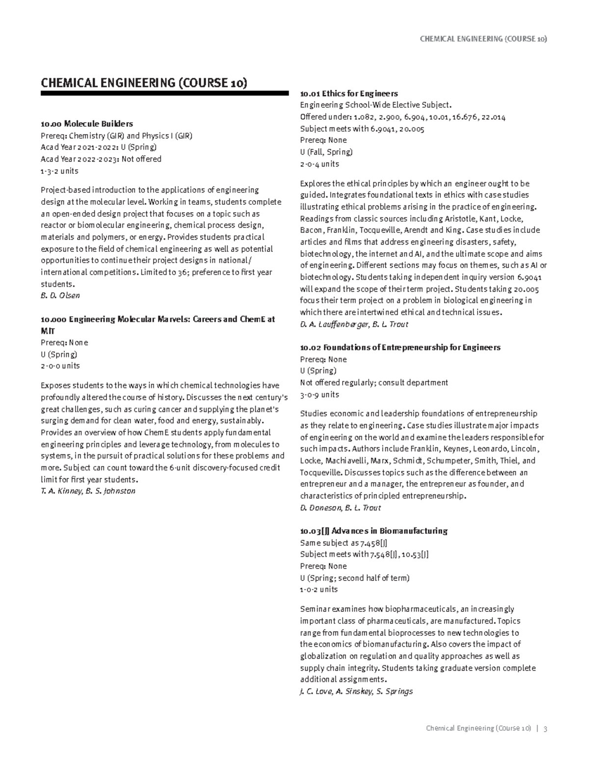 10 - Chemical engineering detailed notes - chemistry - StuDocu