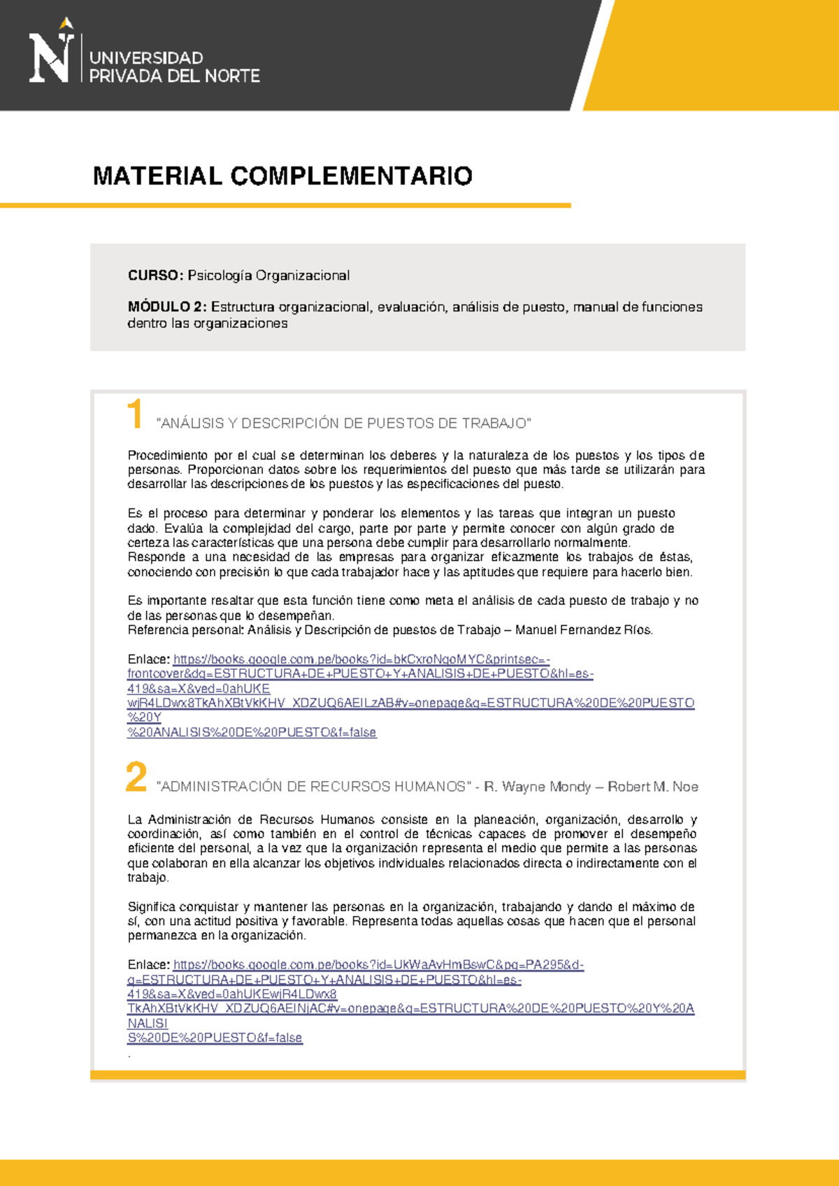 Ln Zc7Jq6Sj L6665l 0YXW9p Dw Duxkl 6y K-M2 - Material Complementario - CURSO: Psicología - Studocu