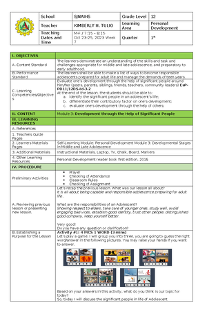 Peace Corner-Guidance Corner-SWM Corner-BL - Hospitality Management ...