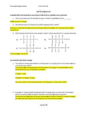 W3 lab - i need help filling this out - Week 3 Assignment 1. Classify each example of molecular ...