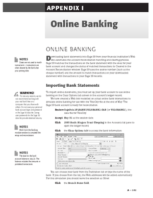 Appendix D - Accounting software - APPENDIX D A – 29 REVIEW Questions ...