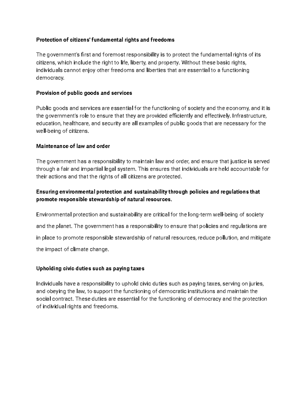 Vocab Notes Social 30-2 - Protection of citizens' fundamental rights ...