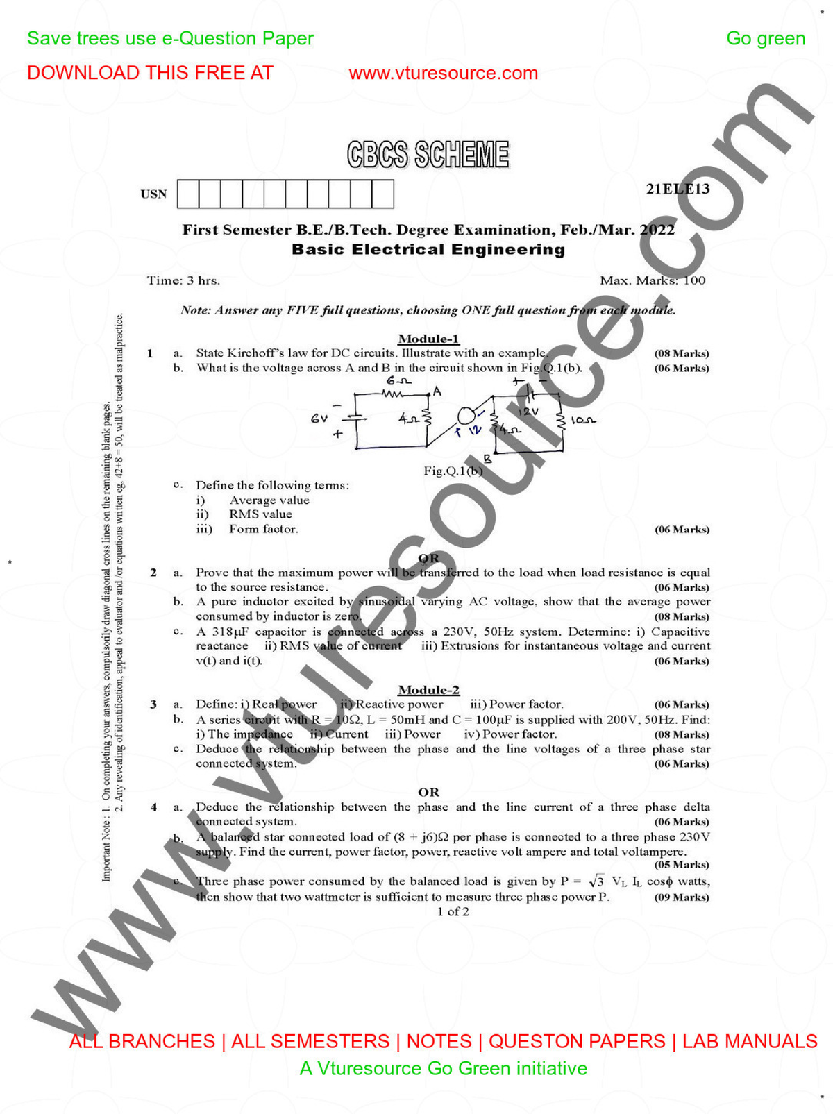 Mar-2022 - Electronics And communication - Electronics and Communication Engineering - Studocu